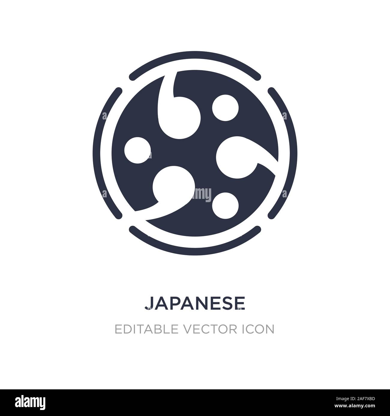 japanese icon on white background. Simple element illustration from ...