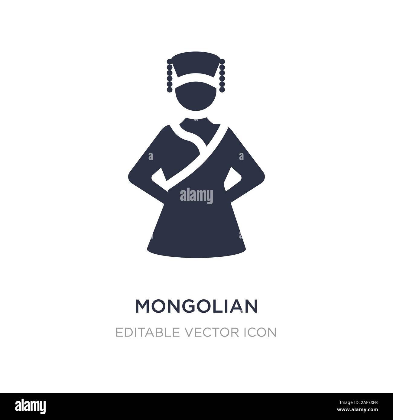 mongolian icon on white background. Simple element illustration from ...
