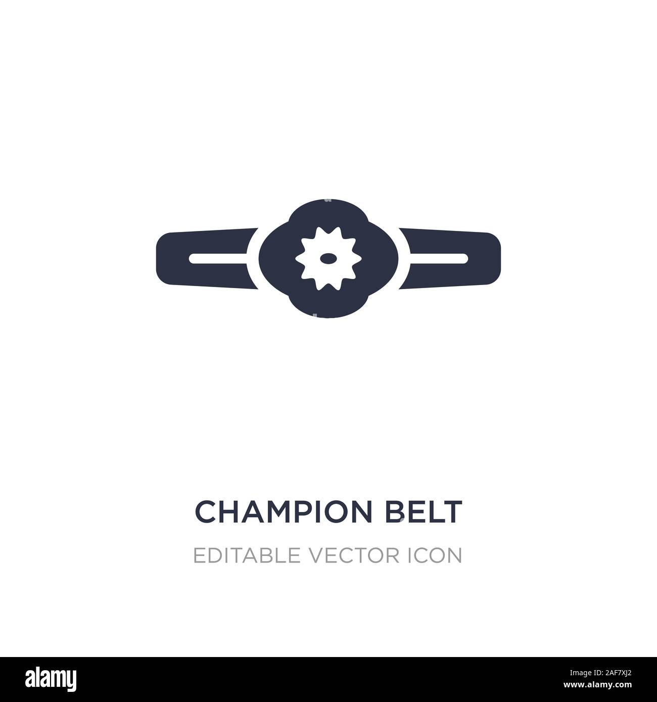 Champion Belt Icon