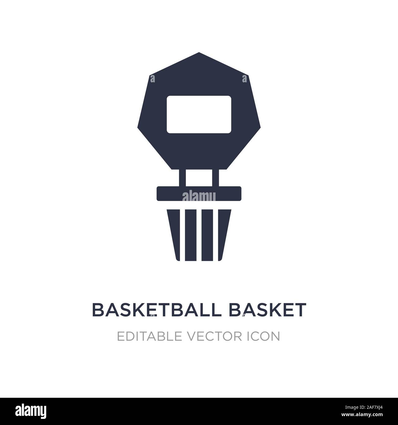 Basketball basket icon simple Stock Vector Images - Alamy