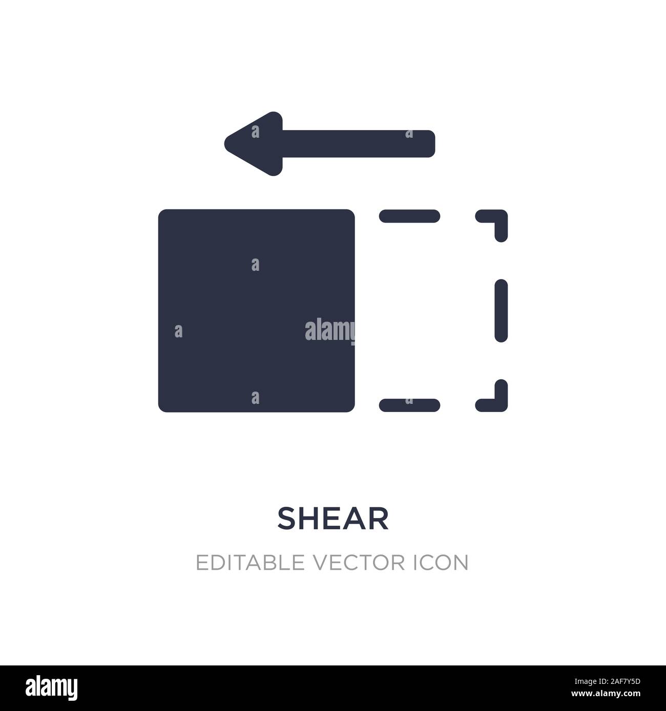 shear icon on white background. Simple element illustration from Tools ...