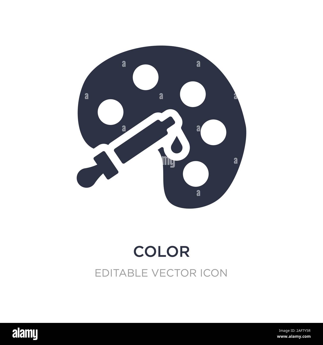 color icon on white background. Simple element illustration from Social ...