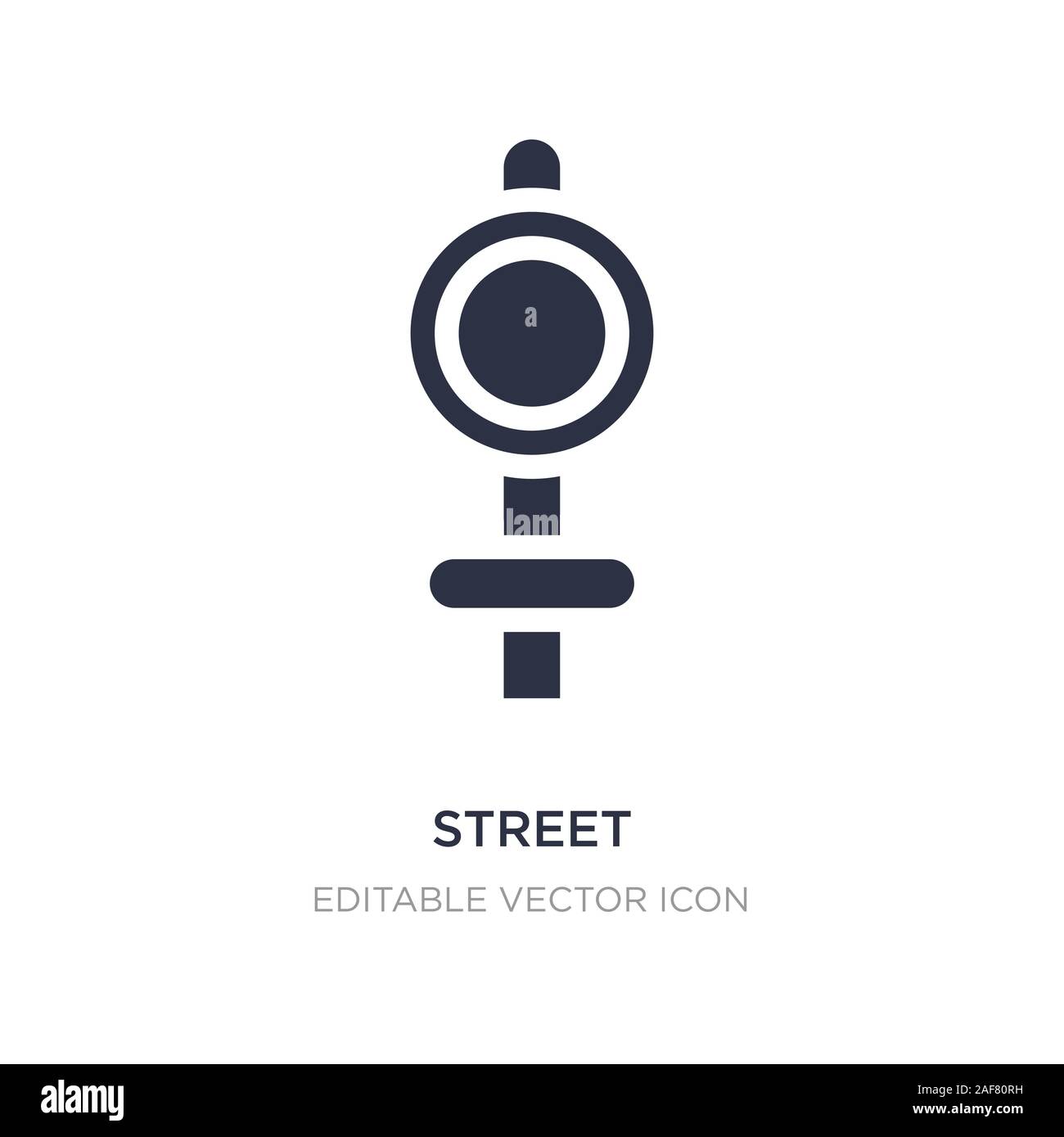 street icon on white background. Simple element illustration from ...
