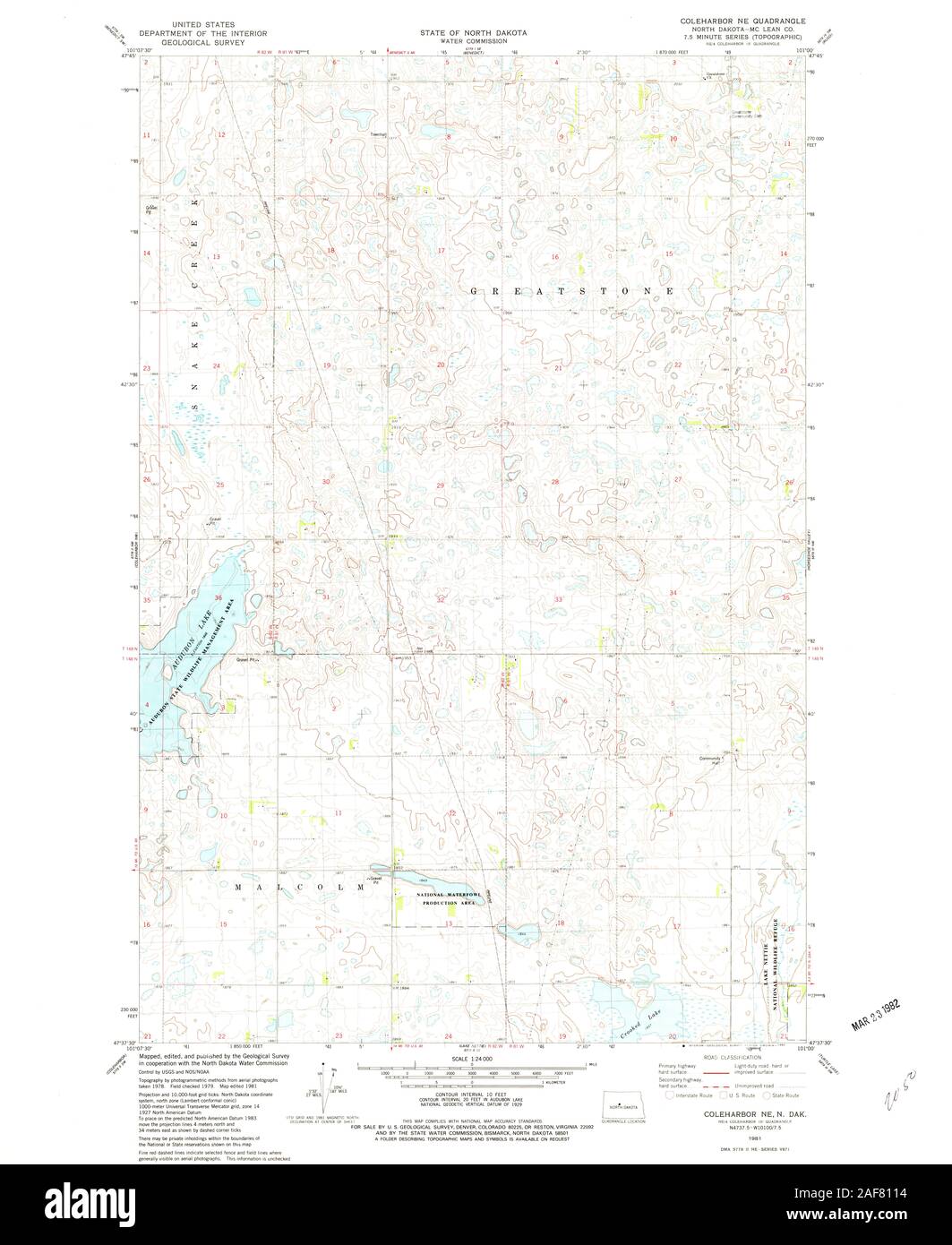 Map of coleharbor hi-res stock photography and images - Alamy