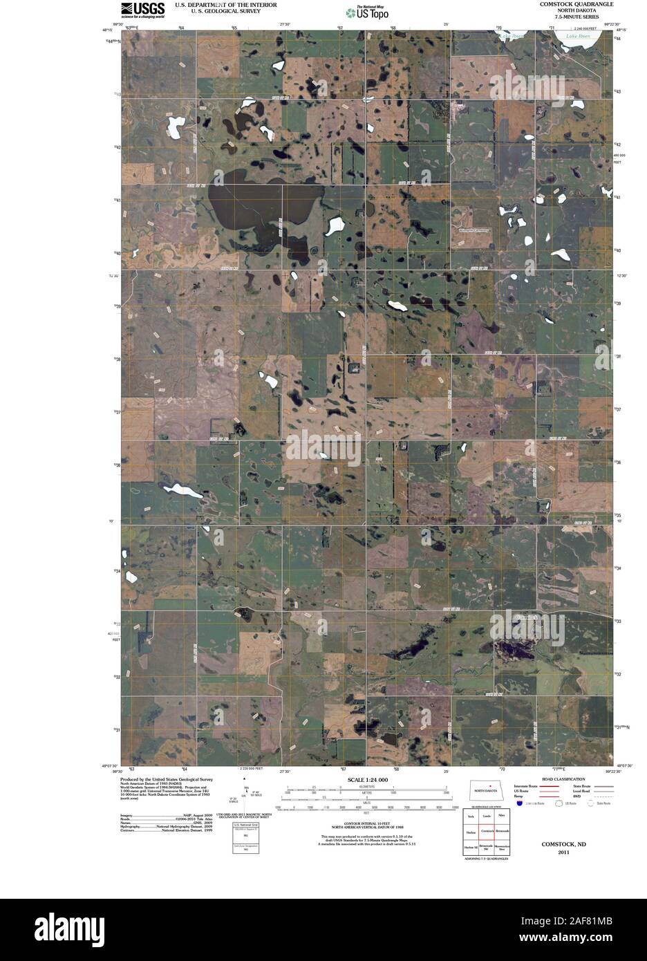 Map of comstock hi-res stock photography and images - Alamy