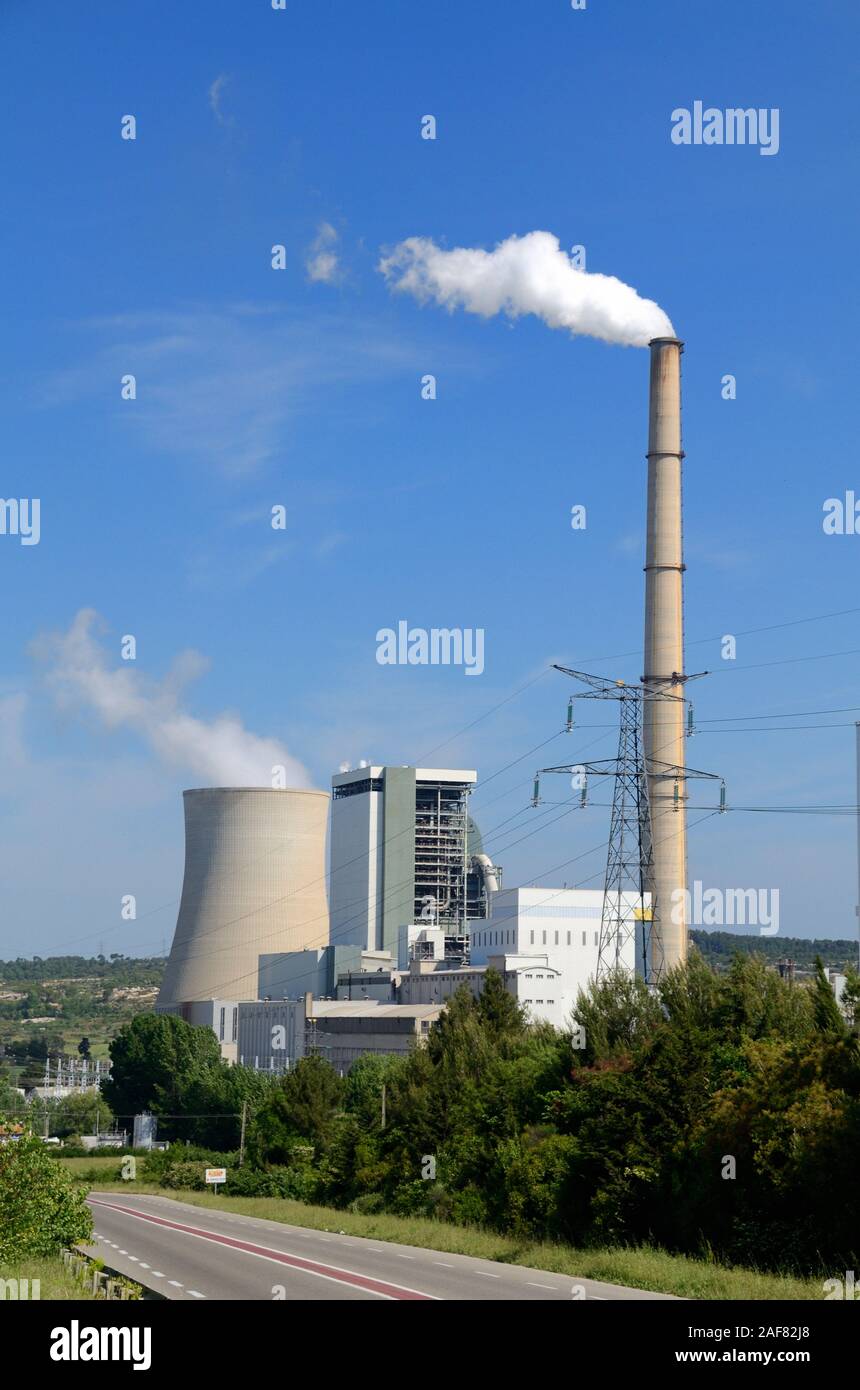 Thermal Power Station or Electricity Power Generation Plant run by EDF ...