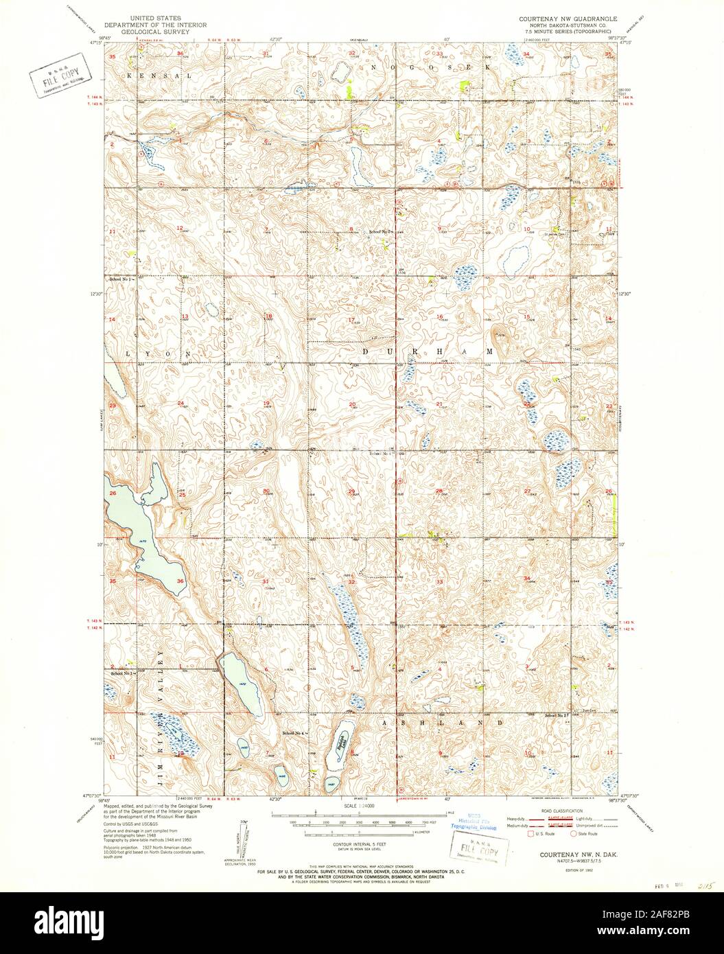 Courtenay map hi-res stock photography and images - Alamy