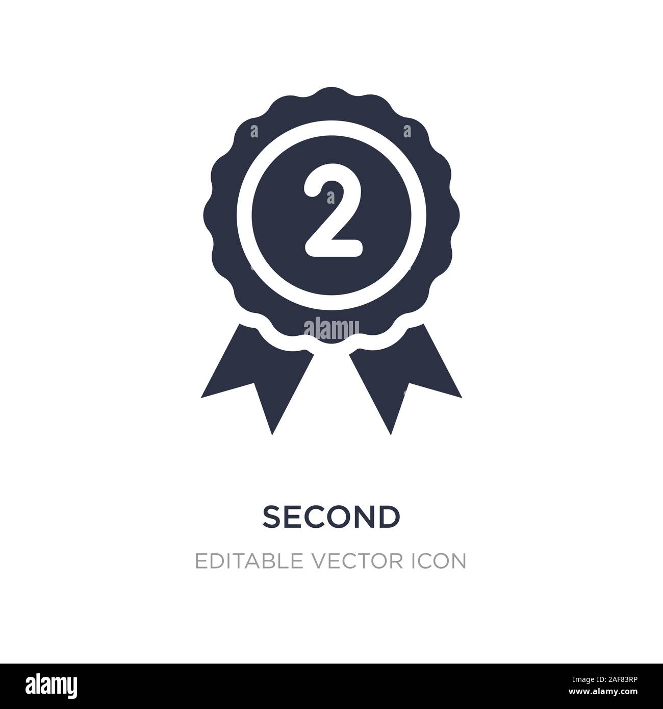 second icon on white background. Simple element illustration from Tools ...