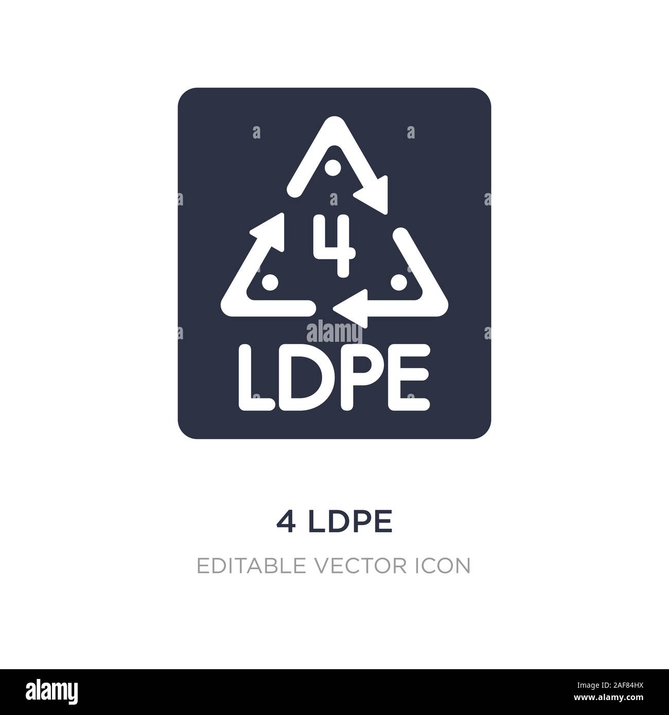 Symbol for ldpe hi-res stock photography and images - Alamy