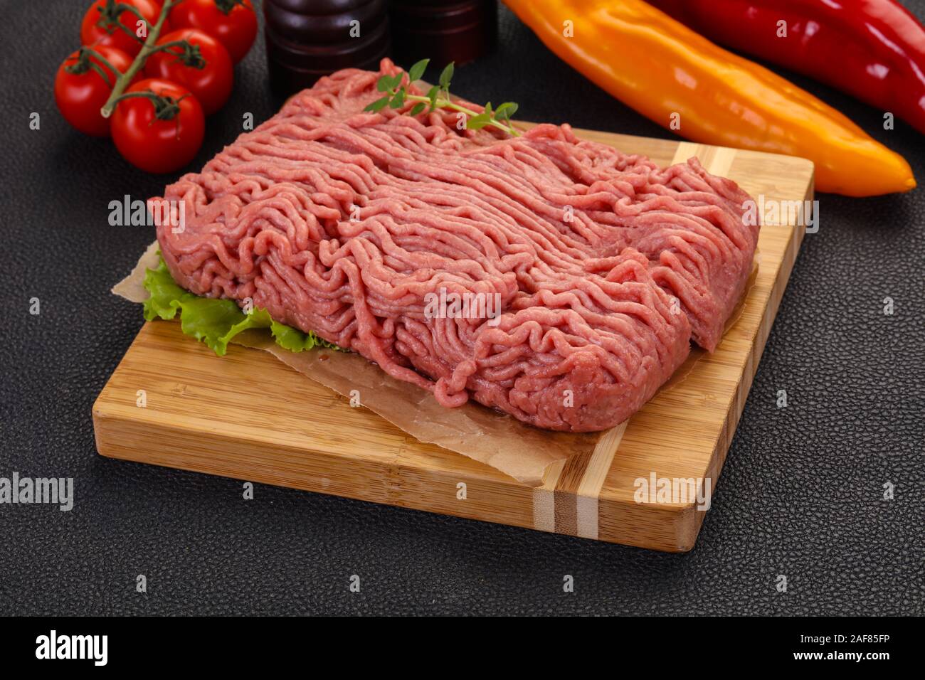 Raw turkey minced meat for cooking Stock Photo - Alamy