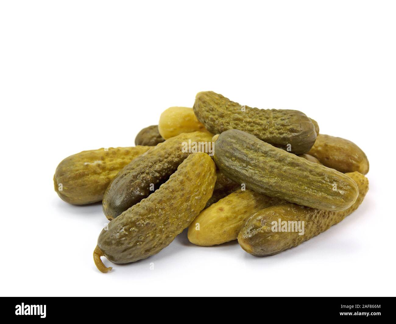 Sweet and sour pickled cornichons Stock Photo - Alamy