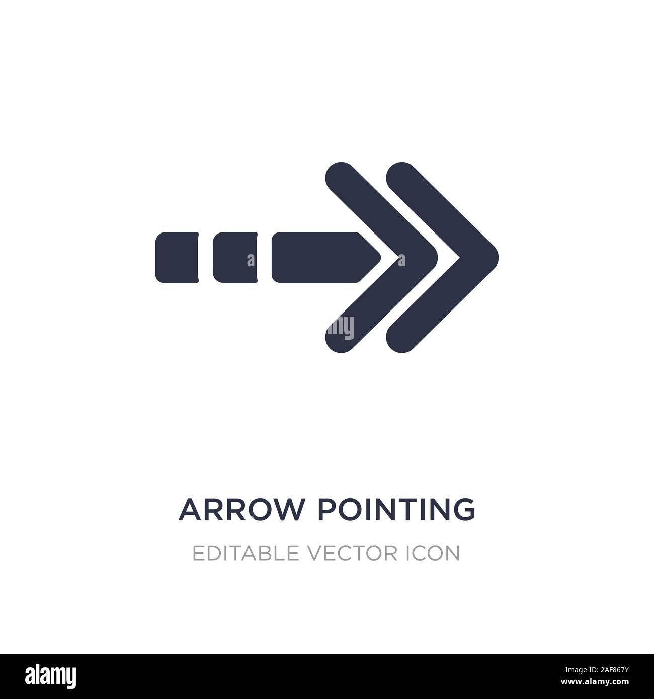 arrow pointing right icon on white background. Simple element ... arrow pointing right icon on white background. Simple element ...