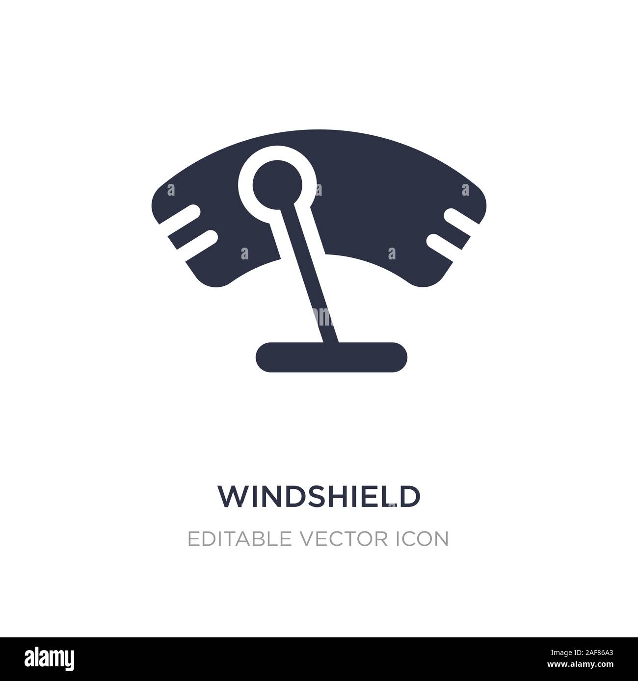 windshield icon on white background. Simple element illustration from ...
