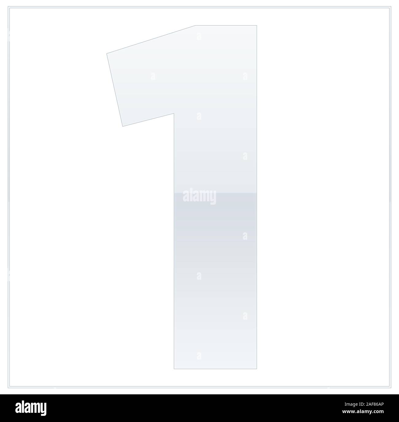Number upside down Cut Out Stock Images & Pictures - Alamy