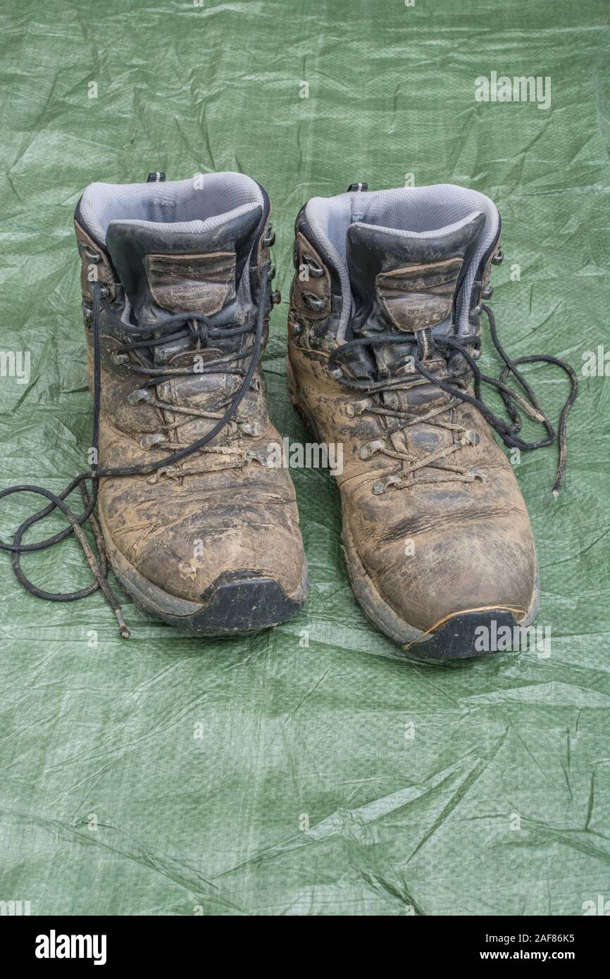 Put on walking boots hi-res stock photography and images - Alamy