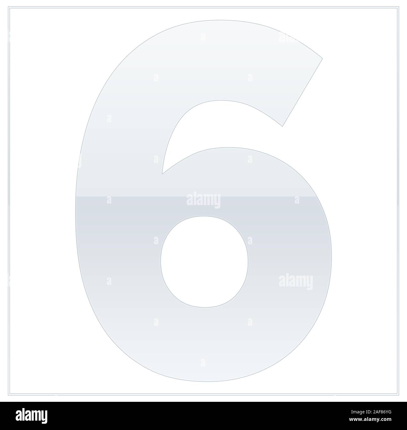 Number upside down Cut Out Stock Images & Pictures - Alamy