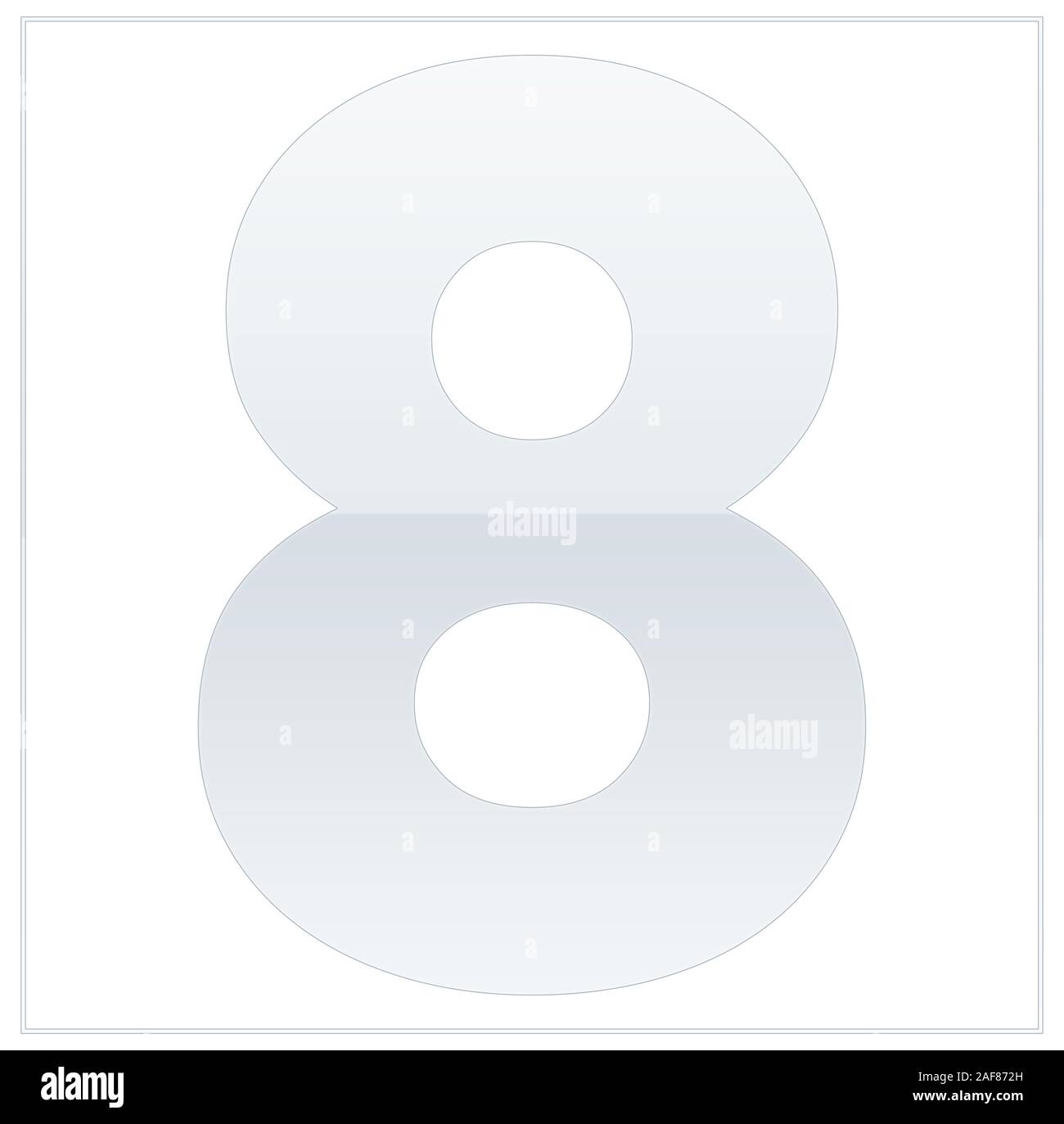 Number upside down Cut Out Stock Images & Pictures - Alamy