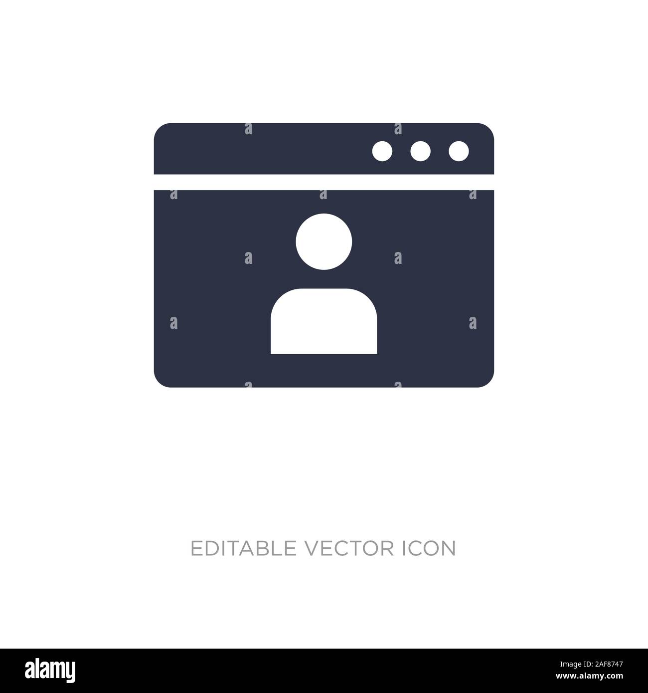 icon on white background. Simple element illustration from concept ...