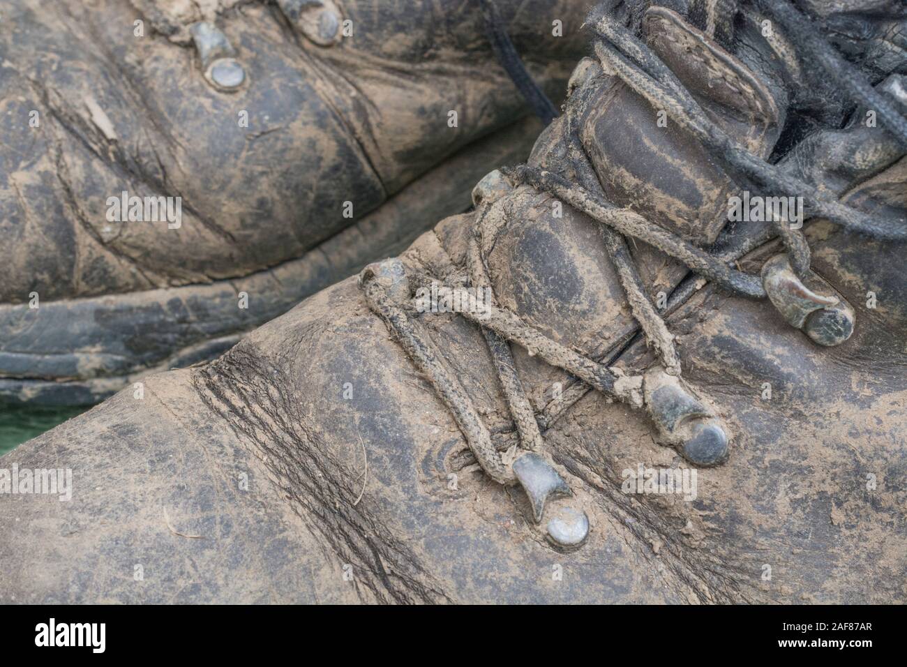 Put on walking boots hi-res stock photography and images - Alamy