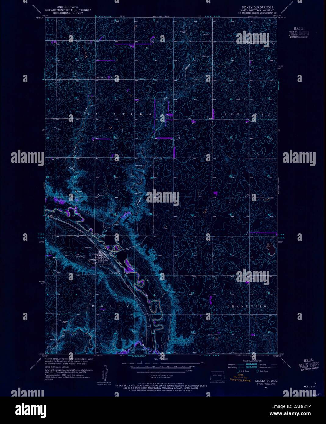 Dickey map hi-res stock photography and images - Alamy