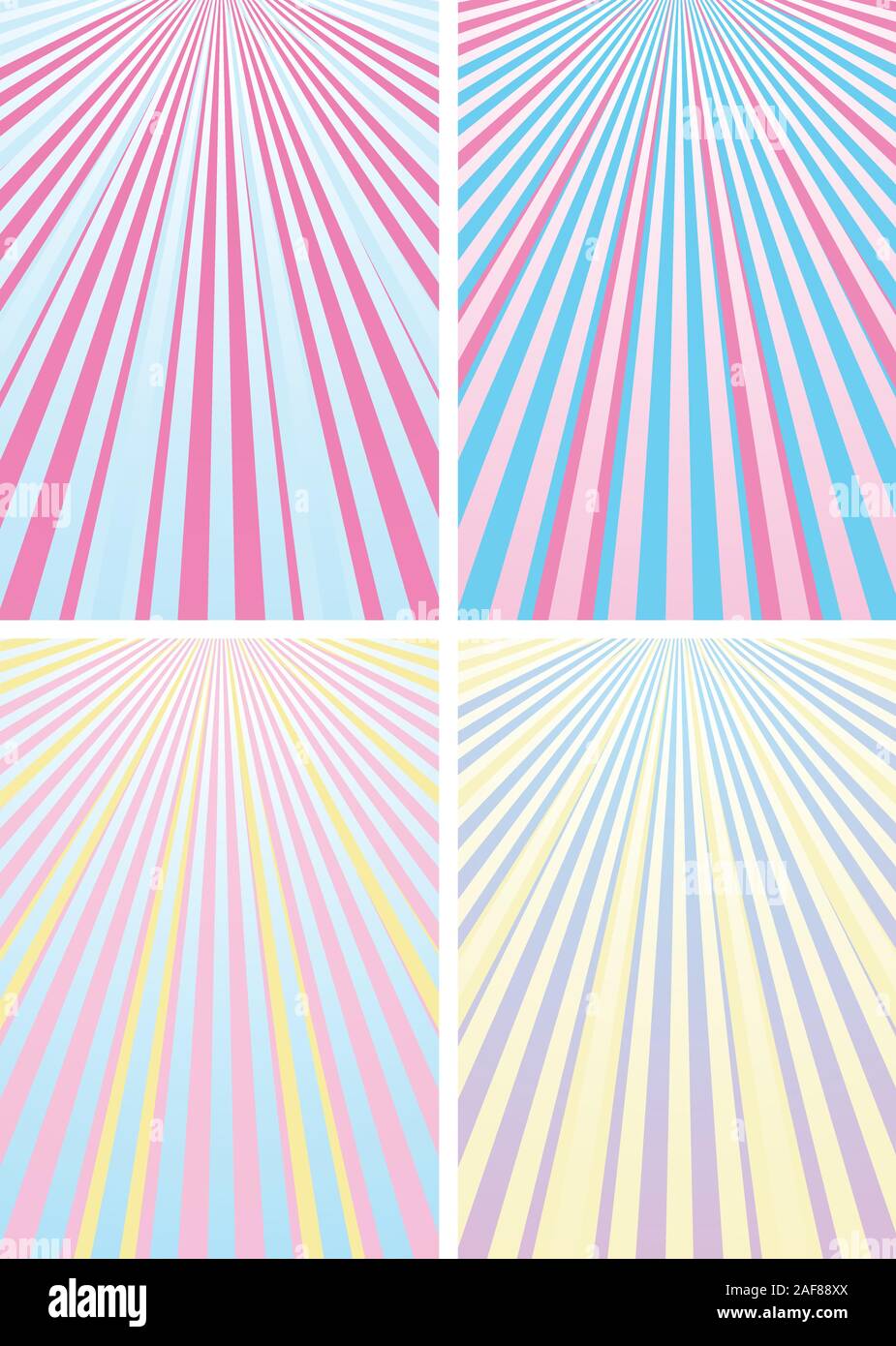 Set of abstract colorful backgrounds with strips, part 13, vector ...