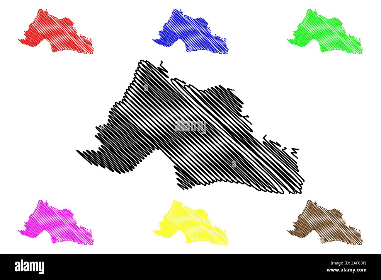 Grand Gedeh County (Counties of Liberia, Republic of Liberia) map ...