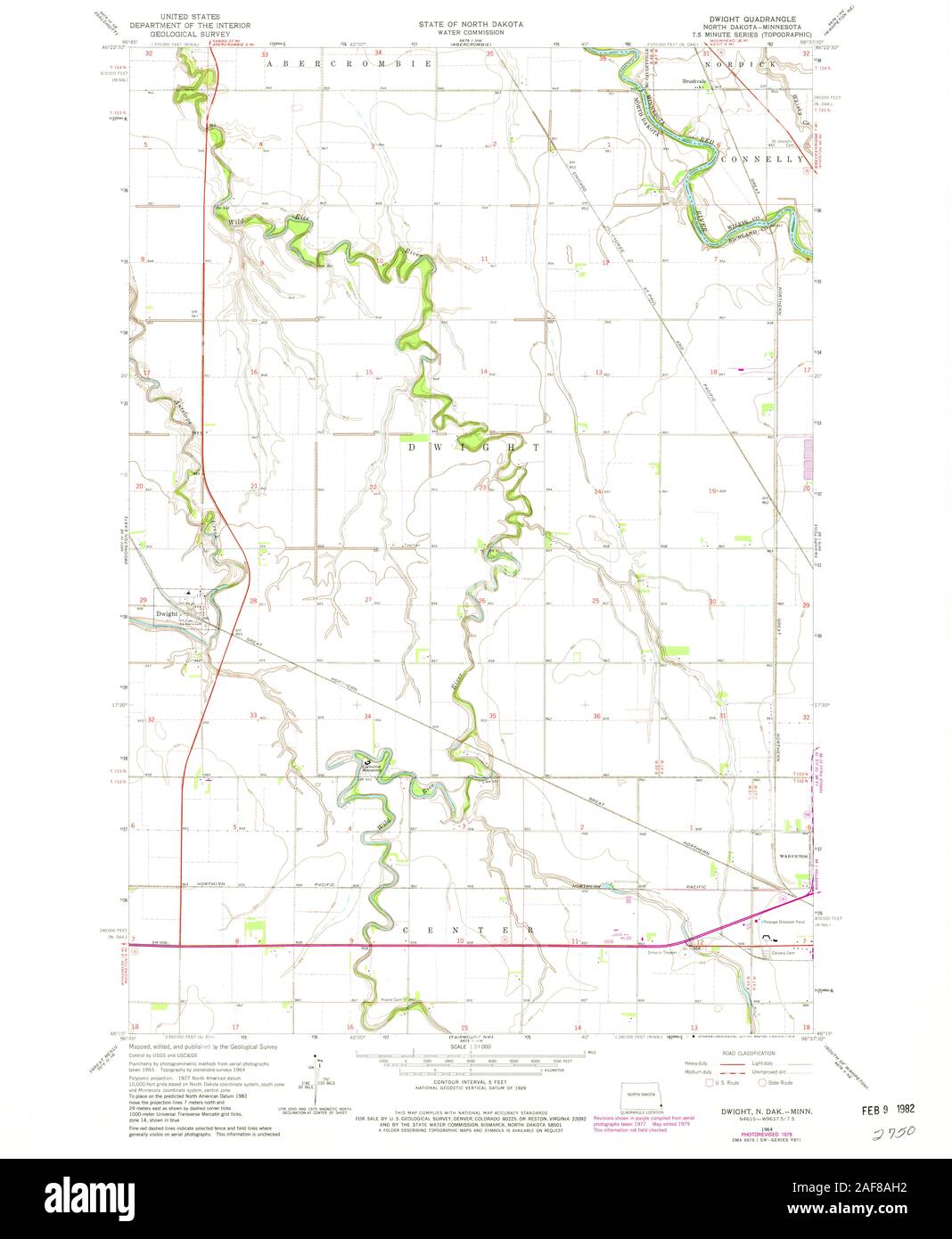 Map of dwight Cut Out Stock Images & Pictures - Alamy