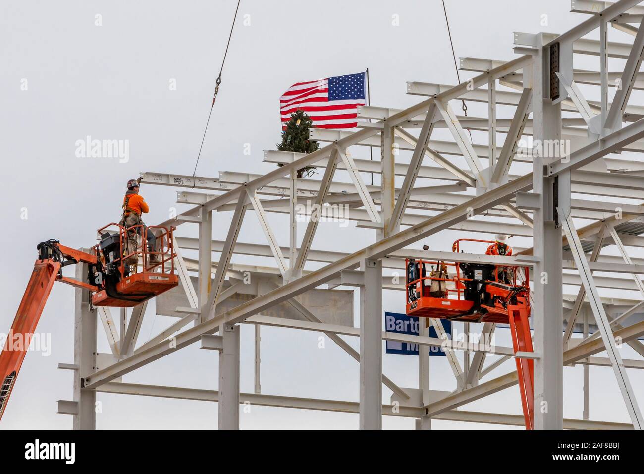 Christmas construction hi-res stock photography and images - Alamy
