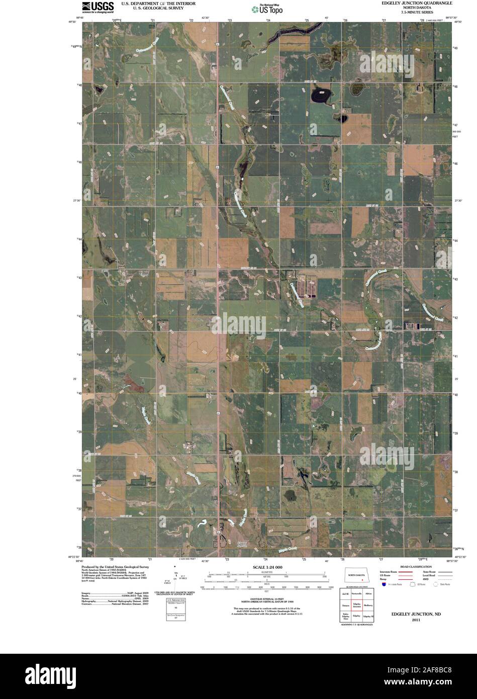 Map of edgeley hi-res stock photography and images - Alamy