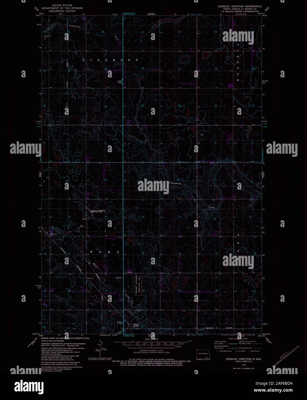 Map of edgeley hi-res stock photography and images - Alamy