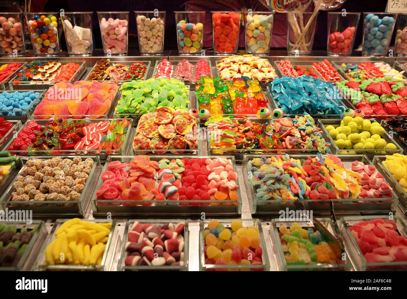 Traditional spanish sweets for sale High Resolution Stock Photography ...