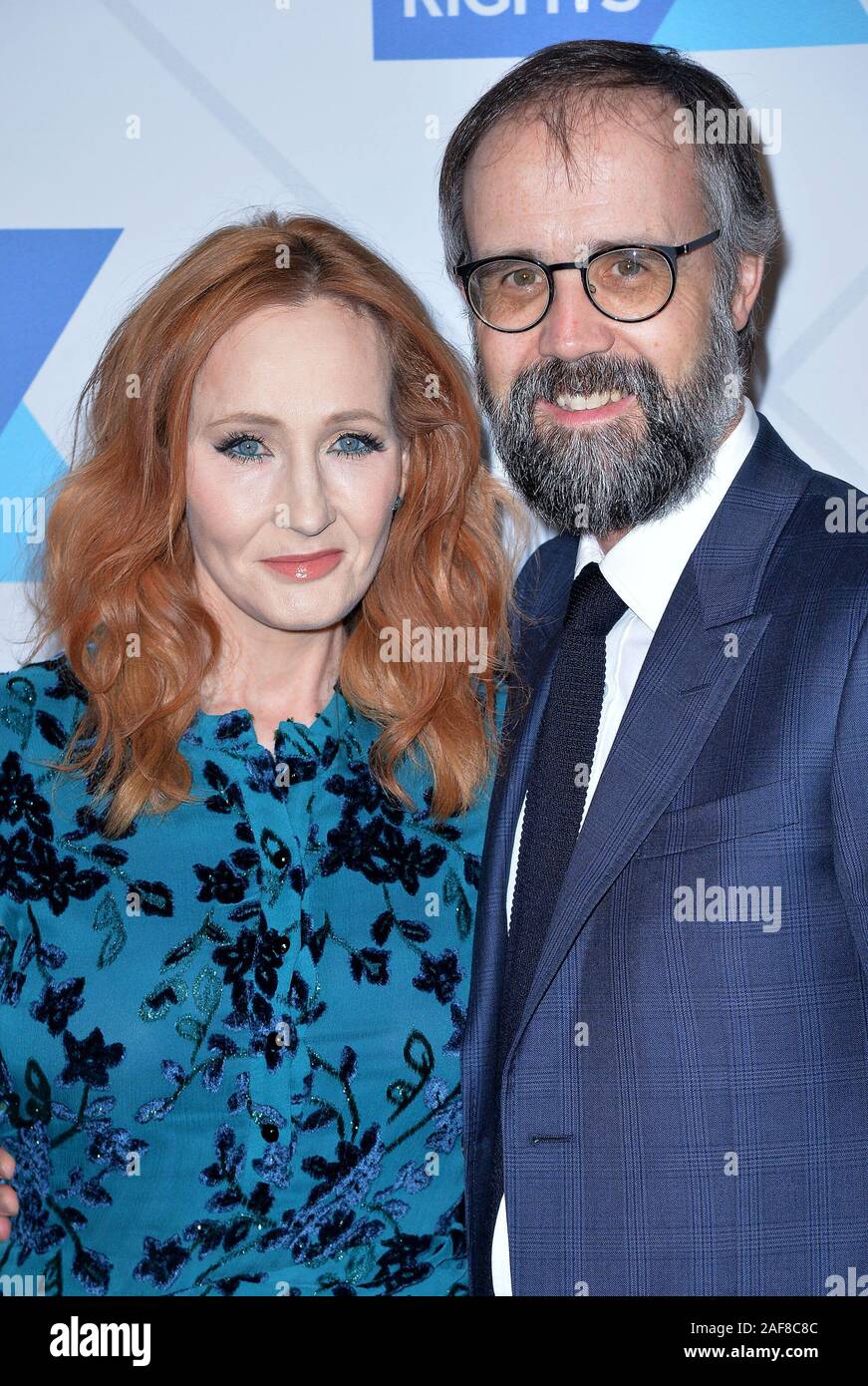 New York, NY, USA. 12th Dec, 2019. J K Rowling, Neil Murray at arrivals ...