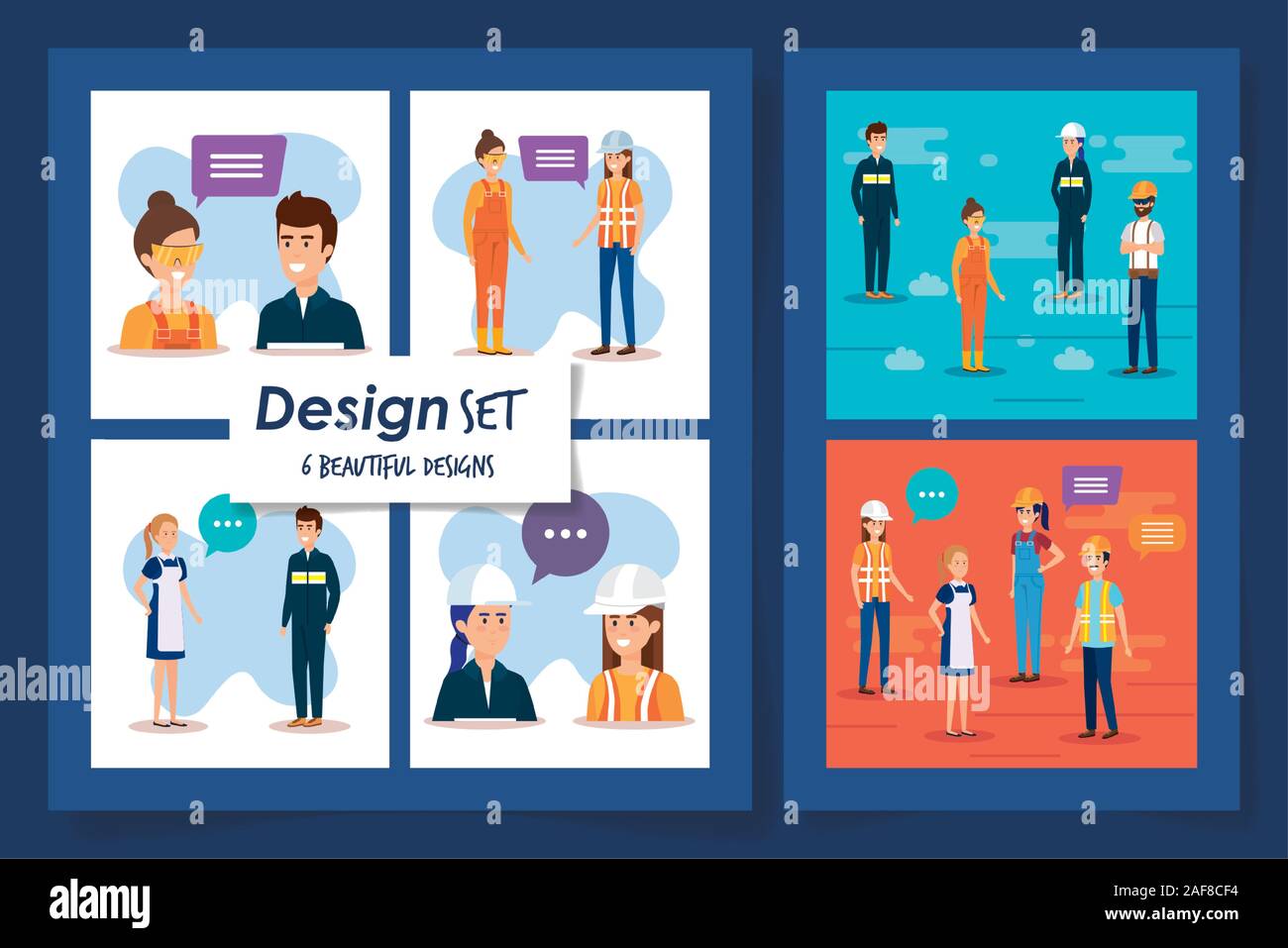 Factory designs Stock Vector Images - Alamy