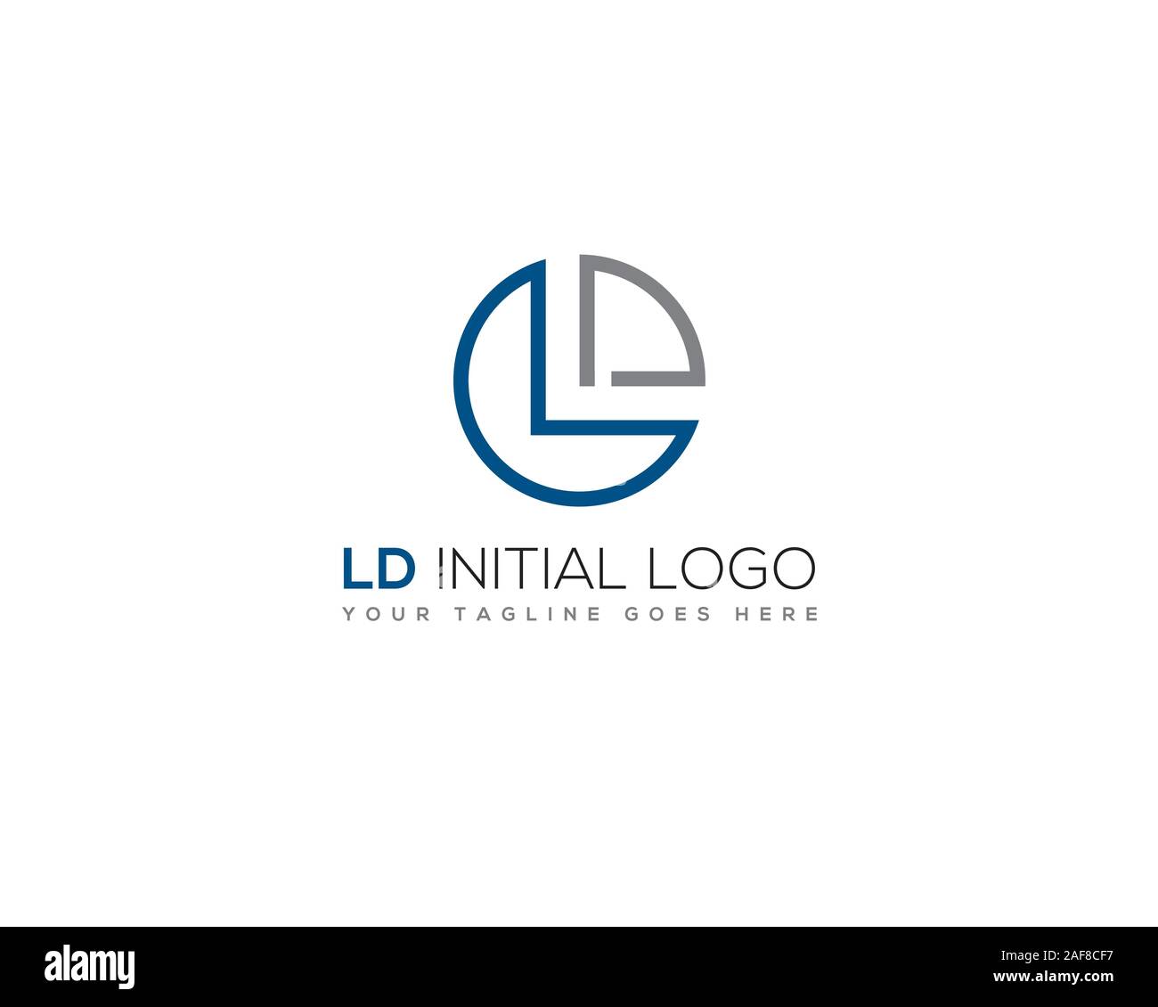 L d letter Stock Vector Images - Alamy