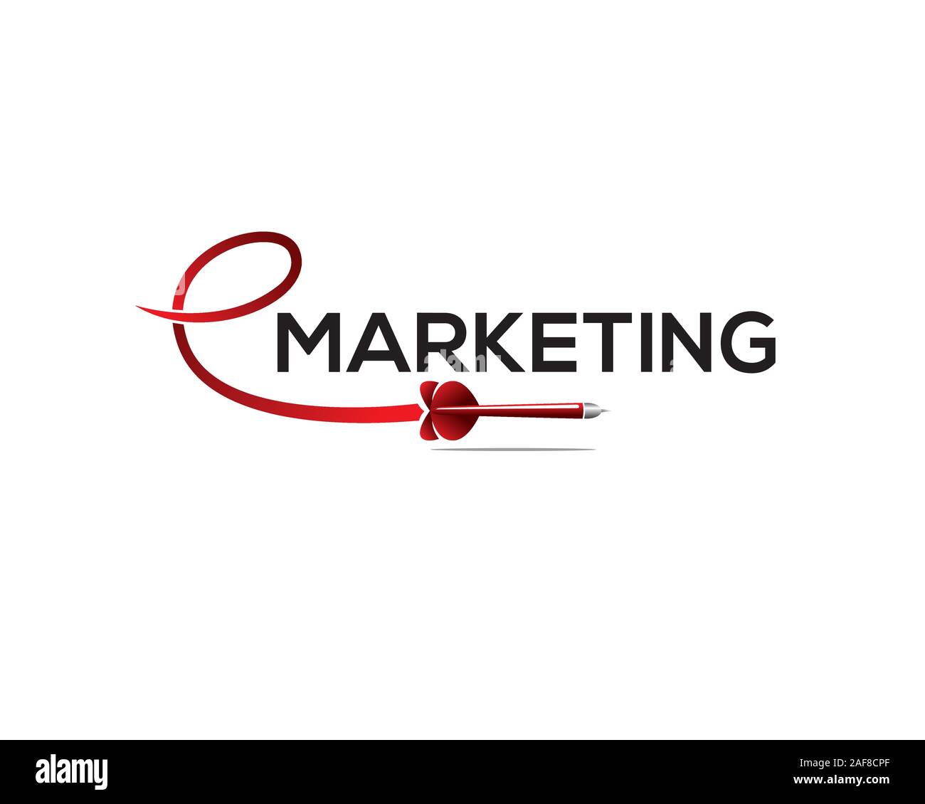 3d arrow on target Stock Vector Images - Alamy