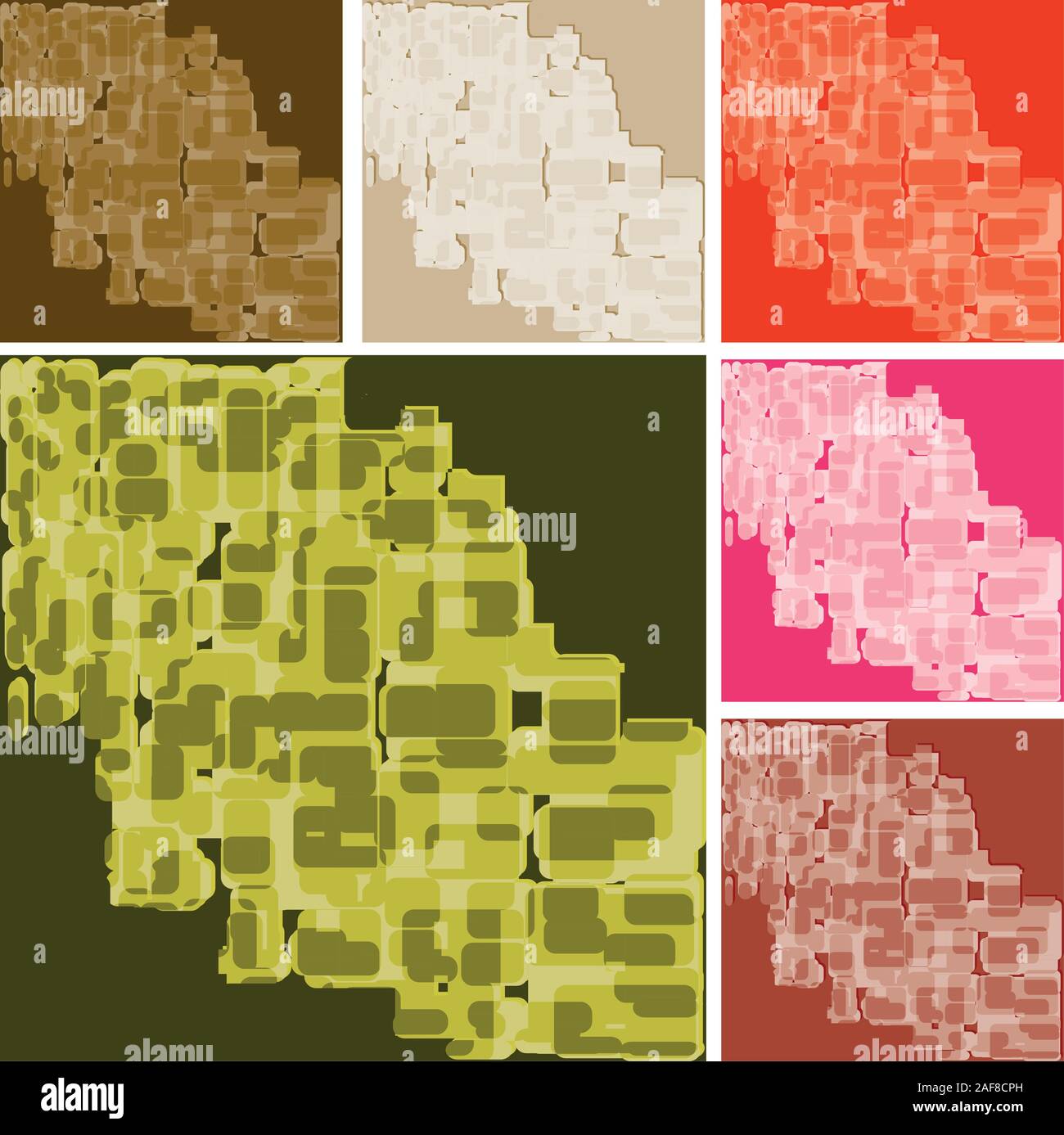 Set of abstract colorful spotted backgrounds, part 20, vector ...