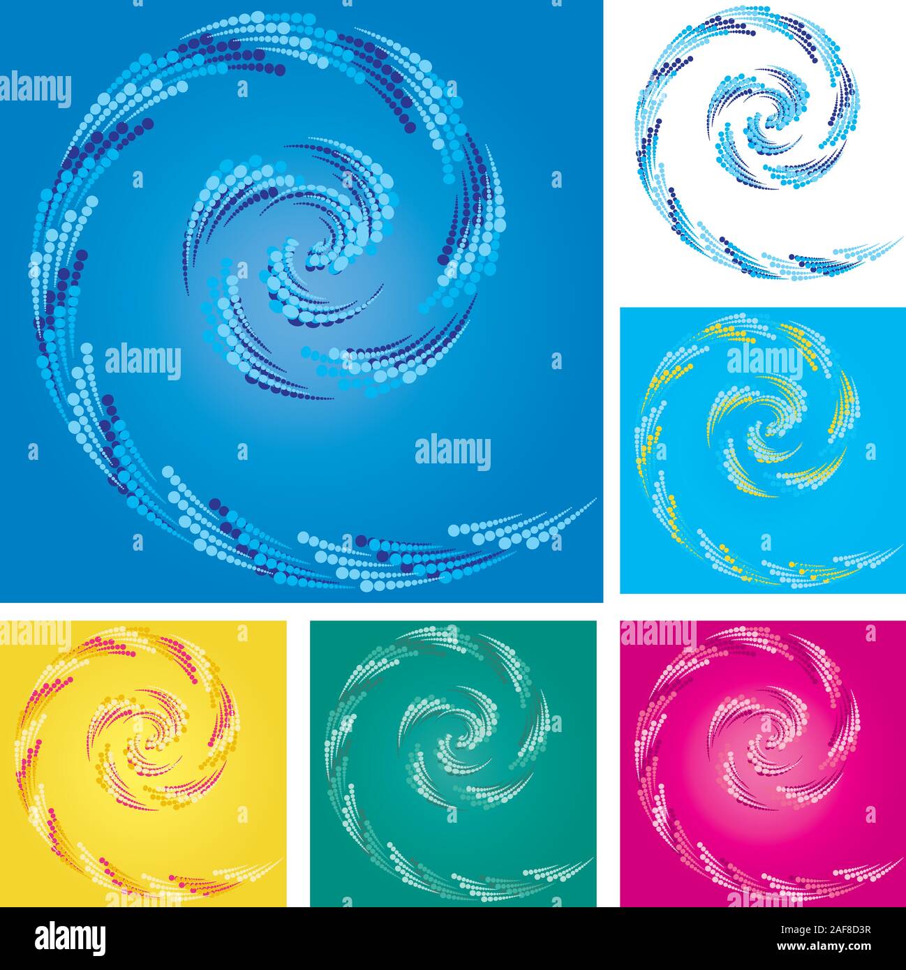 Set of abstract colorful backgrounds, vector illustration Stock Vector Image & Art - Alamy