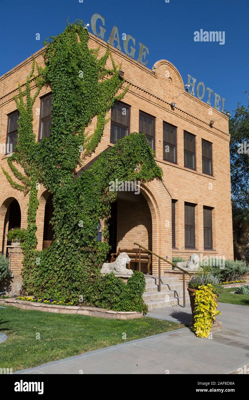 Marathon, Texas, Gage Hotel Stock Photo - Alamy