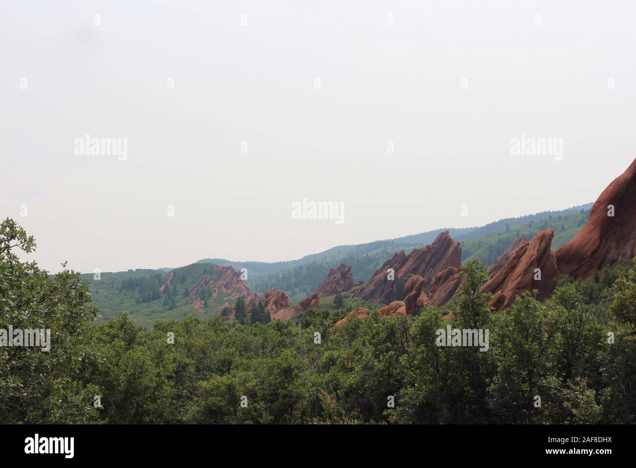 Rock formation at roxborough state park hi-res stock photography and ...