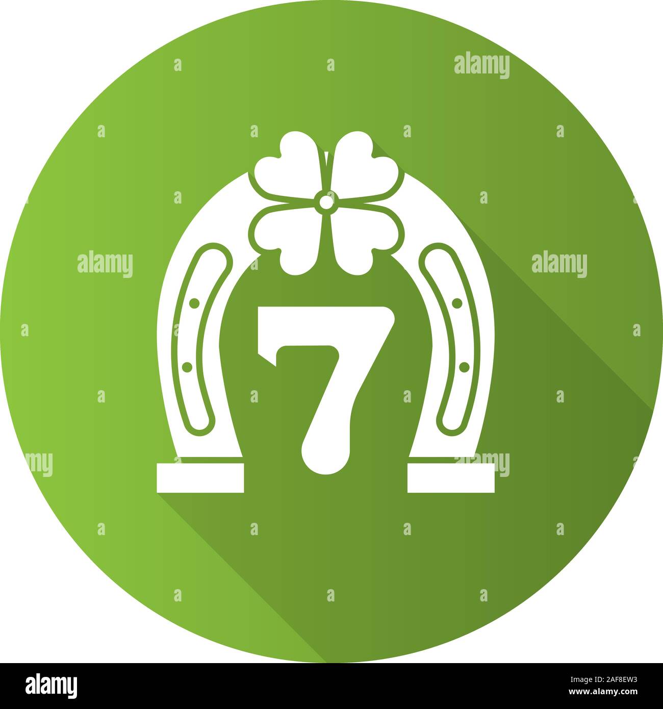 Lucky Number 7 Clipart