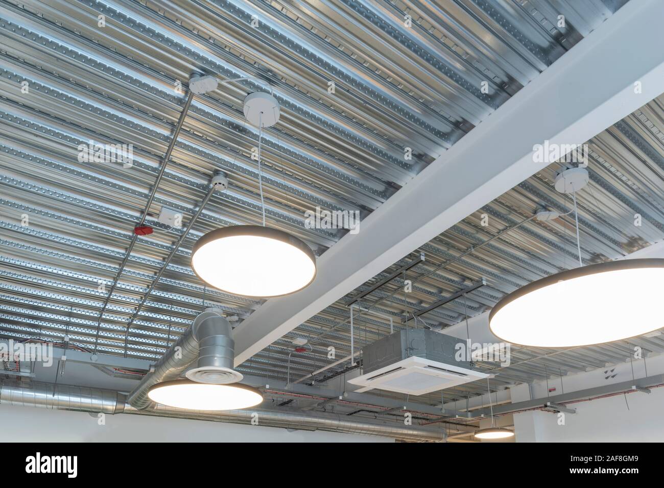 Exposed Ceiling In Electric Exposed Ceilings VS Suspended Ceilings:
