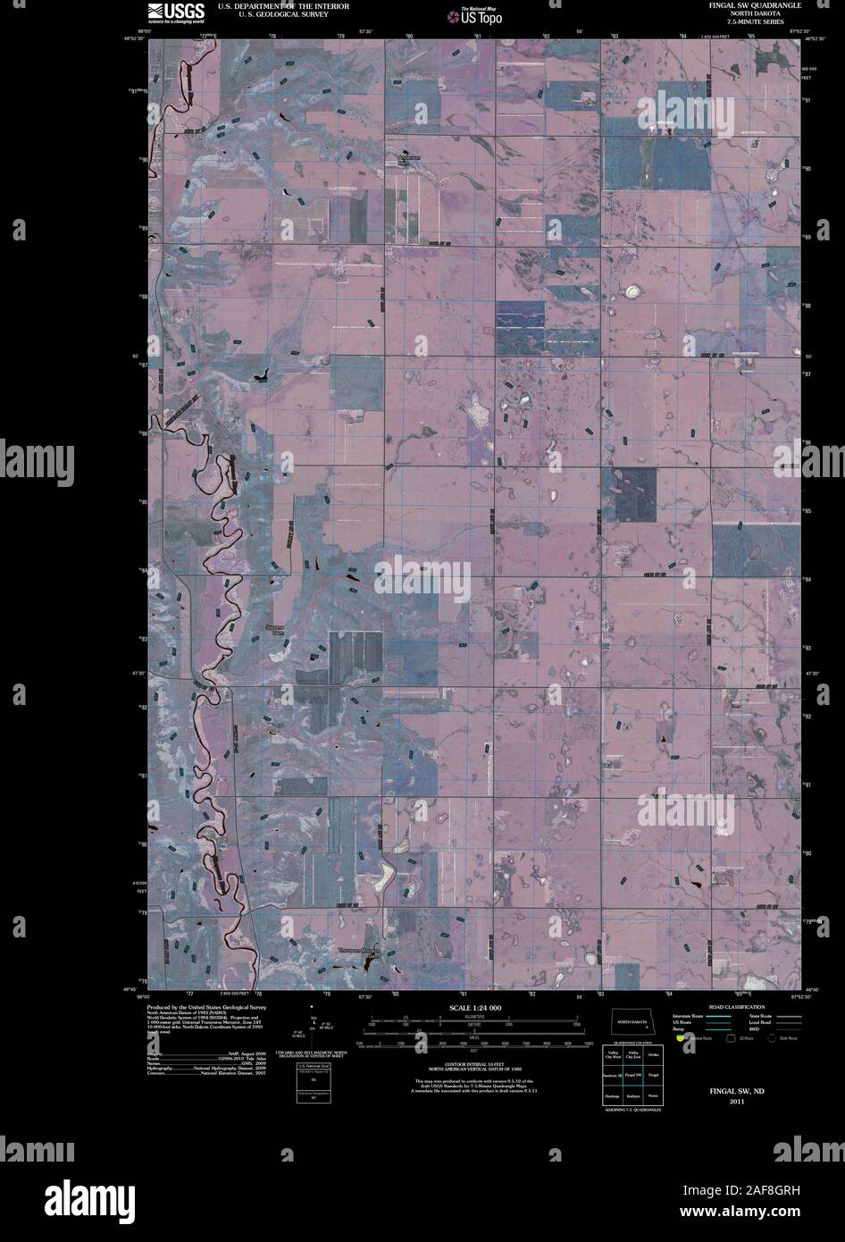 Map of fingal hi-res stock photography and images - Alamy