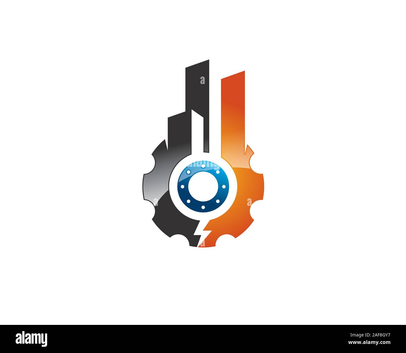 Giant cog Stock Vector Images - Alamy