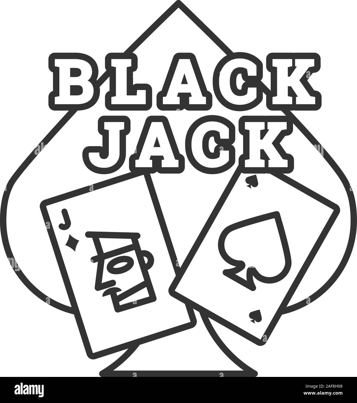 Blackjack Cards Clip Art