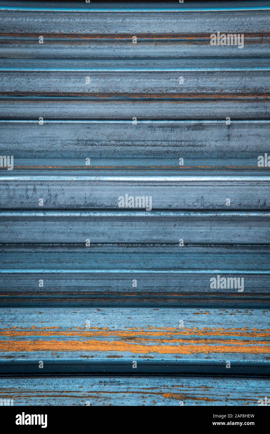 Steel bar for construction.Metal pipe profile. Stock photo of metal ...