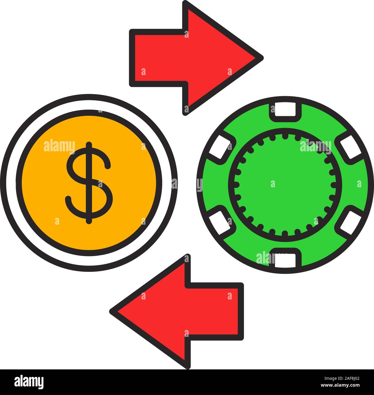 Real token Stock Vector Images - Alamy
