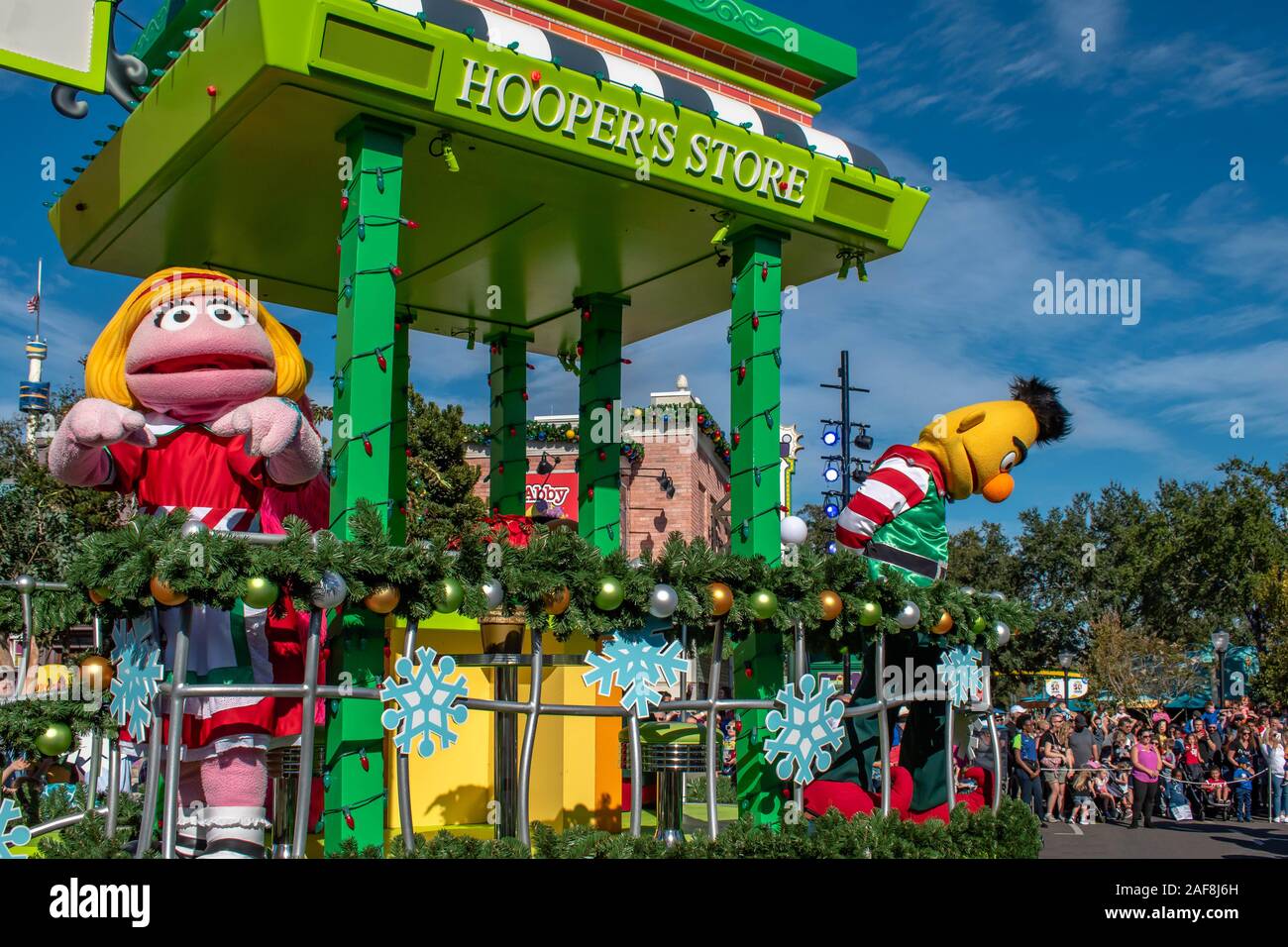 Orlando, Florida. December 07, 2019. Prairie Dawn and Bert in Sesame ...