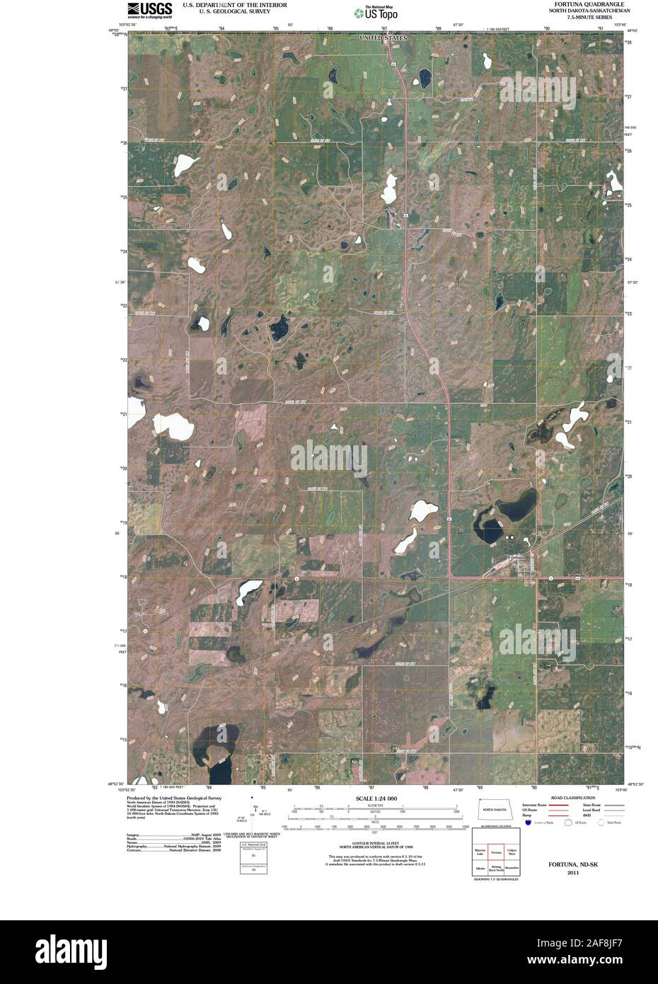 Map of fortuna Cut Out Stock Images & Pictures - Alamy