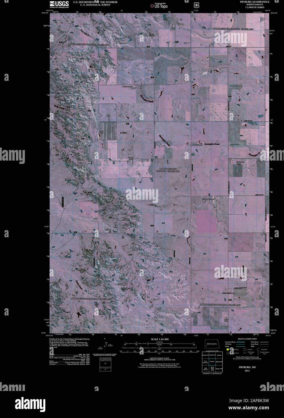 Map of fryburg hi-res stock photography and images - Alamy