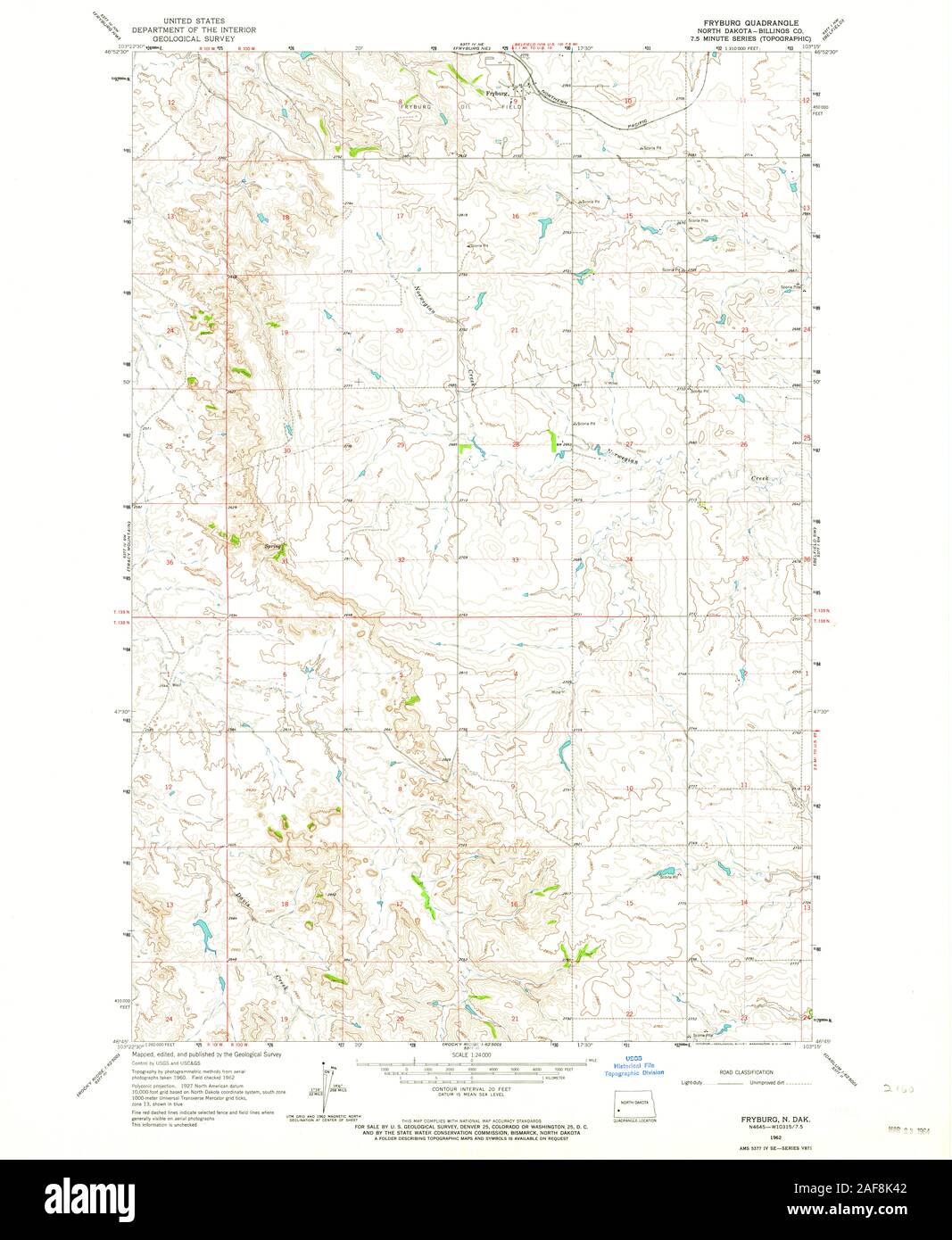 Map of fryburg hi-res stock photography and images - Alamy